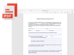 Free Download: Software Requisition Request Form - Accessed Space